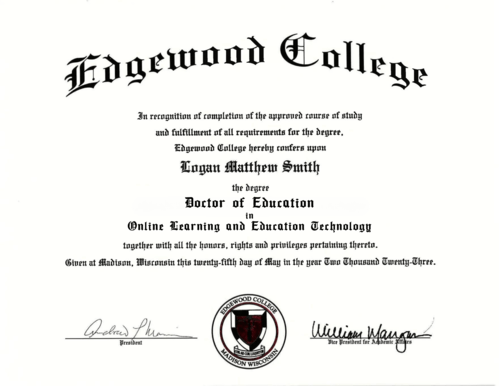 Edgewood College | Ed.D in Education