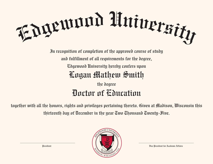 Online Doctor of Education 'Ed.D.' Program from Edgewood University ...