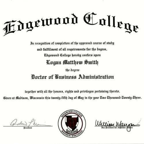 Doctor of Business Administration Program Online from Edgewood ...