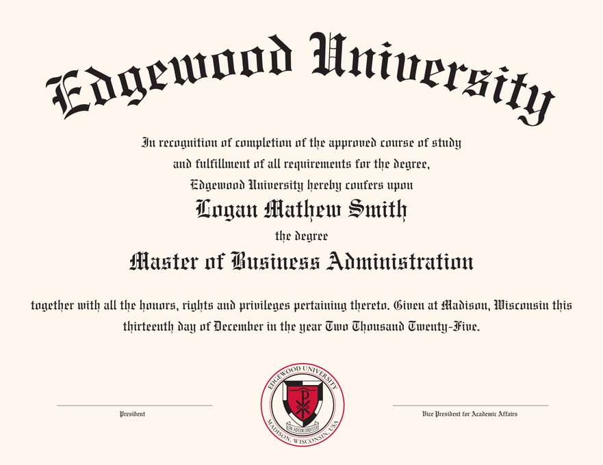 Dual MBA & DBA Program Online from Edgewood University for Canada ...