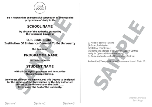 MBA from O.P. Jindal Global University for US Professionals | upGrad USA